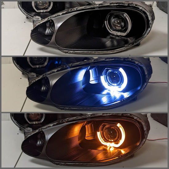 1999-2000 Miata (NB1) - MiniX5R Headlight Retrofit – Left Lane Designs